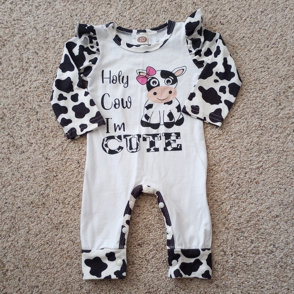 boutique | One Pieces | Holy Cow Im Cute Onesie | Poshmark
